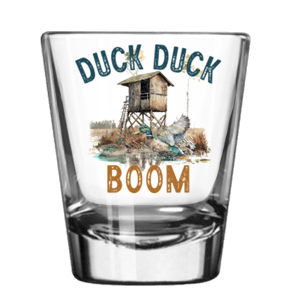 Duck Duck Boom Glassware