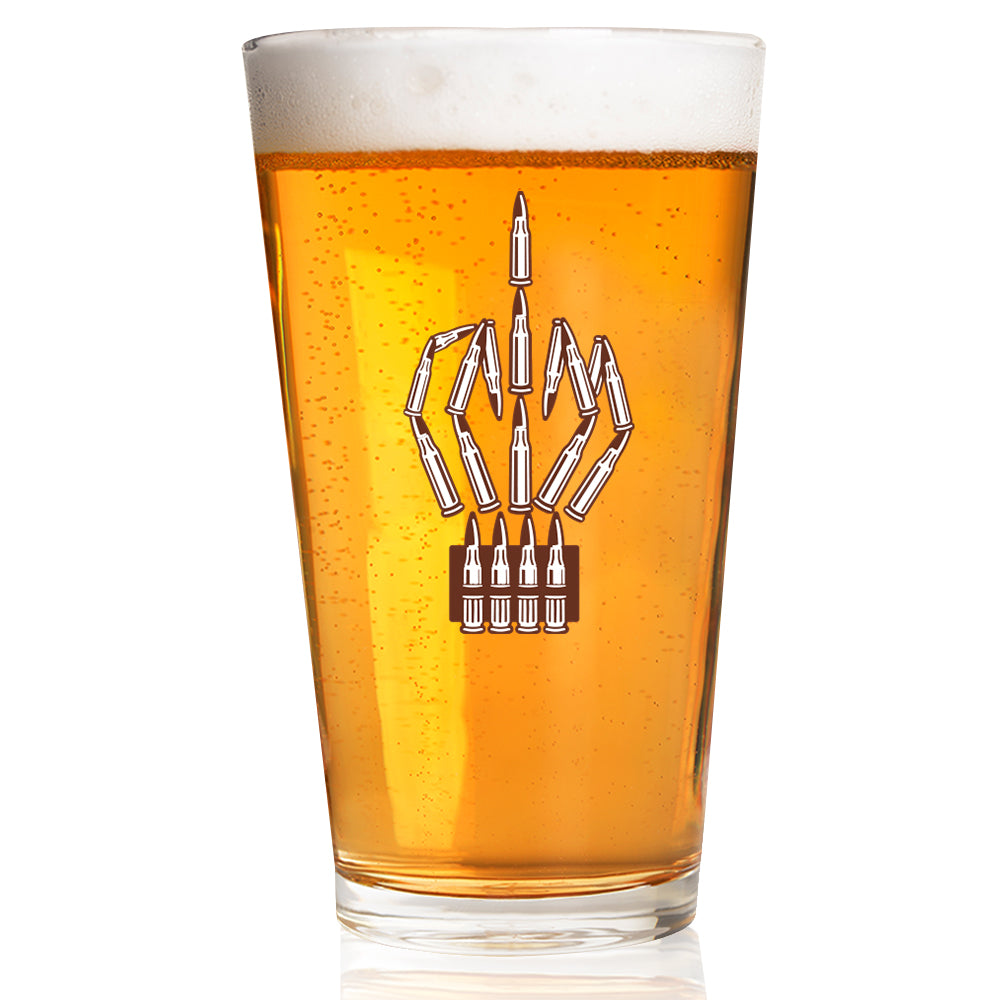 Bullet Bird Pint Glass